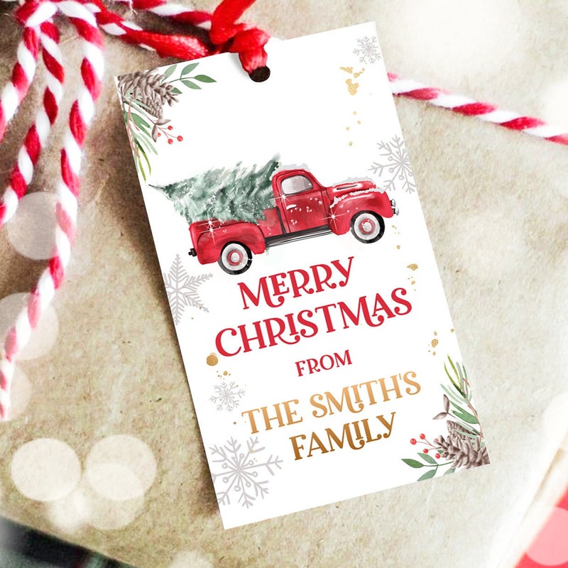 Red Gift Tags - 60+ Gift Ideas for 2025