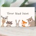 Editable Woodland Food Labels Woodland Buffet Card Woodland | Etsy
