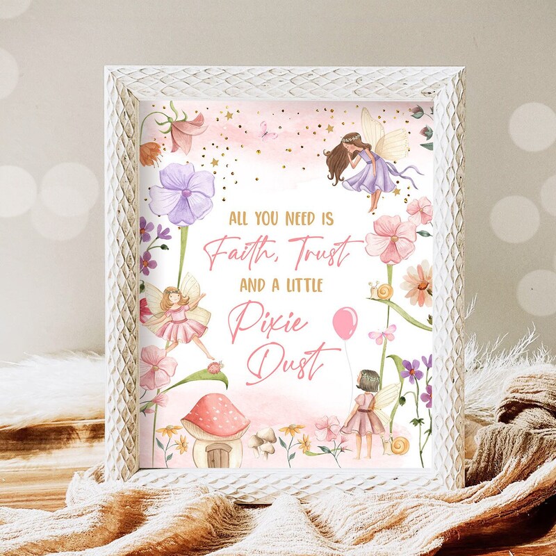Pixie Dusting Sign - Etsy