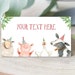 Editable Farm Animals Food Labels Barnyard Birthday Food Cards | Etsy