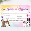 Editable Kitten Favor Tags Cat Birthday Thank You Tag Girl Kitten ...