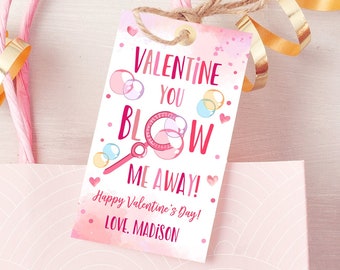 You Blow Me Away Valentine | Etsy