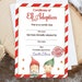Editable Elf Adoption Certificate Adopt an Elf Letter Elf Activity ...