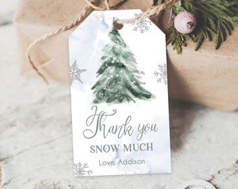 Winter Gift Tags - Etsy