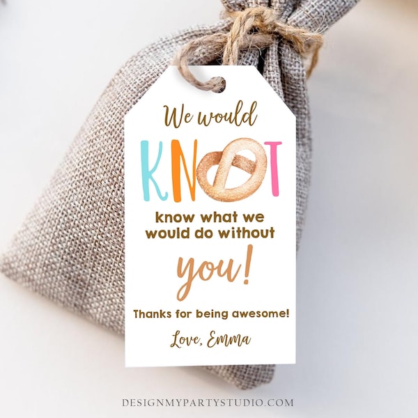 Teacher Appreciation Pretzels - Etsy