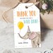 Editable Party Animals Favor Tags Wild One Thank You Tags Safari ...
