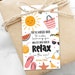 Editable Summer Teacher Appreciation Gift Tag Kids Your Turn to Relax ...