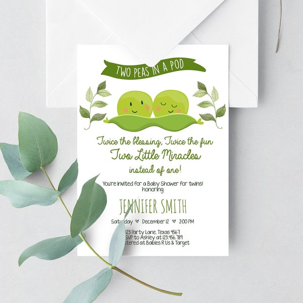 Two Peas in a Pod - Etsy