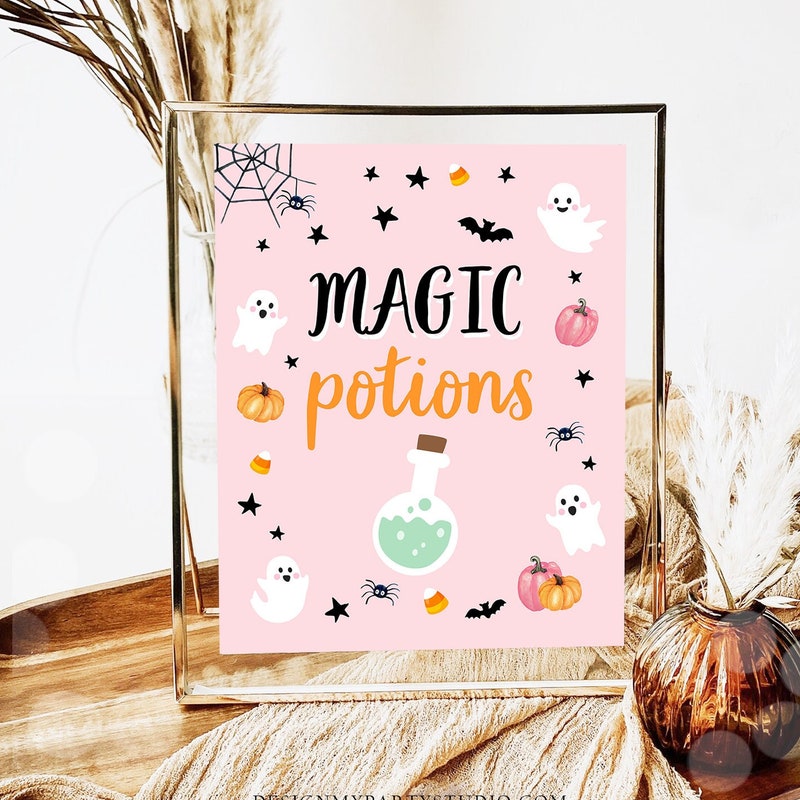 Magic Potion Sign - Etsy
