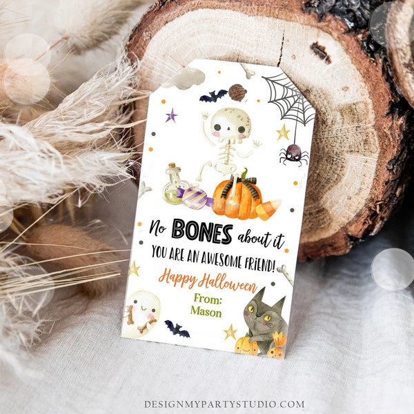 No Bones About It Template - Etsy