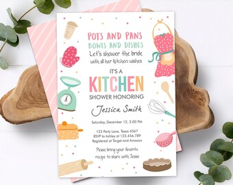 Kitchen Shower Invitation - Etsy