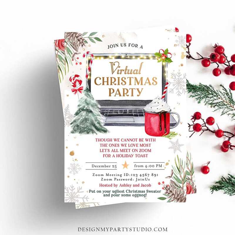 Virtual Party Invitation - Etsy