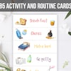 Editable Visual Schedule Kids Daily Routine Chart 80 Cards Chores ...