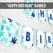 Happy Birthday Banner Splish Splash Birthday Banner Pool Party Decor ...