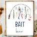 Bait Bar Sign Fishing Birthday Sign O-fish-ally Reeling in the Big One ...
