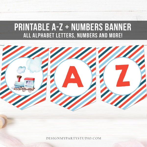 Train Banner - Etsy