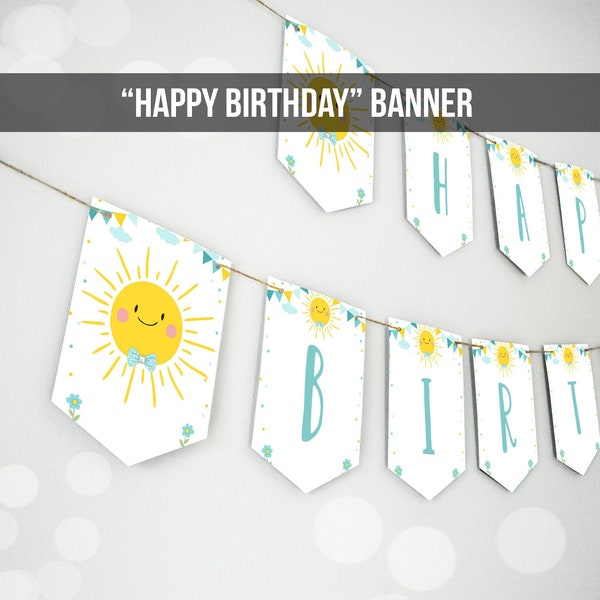 Sunshine Banner - Etsy