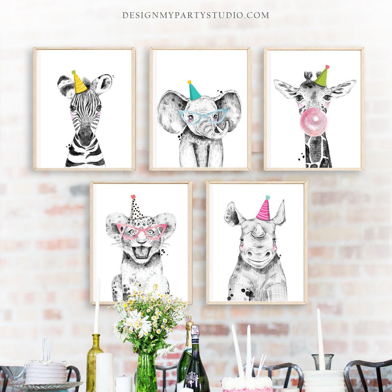Animal Print Party - Etsy