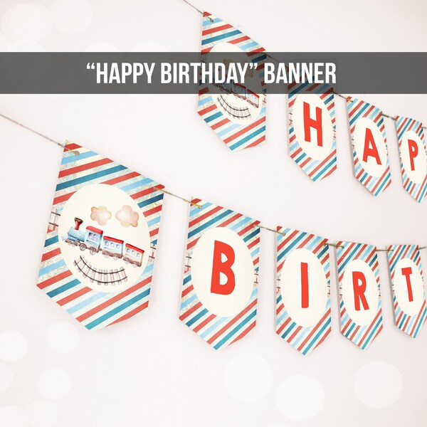 Train Banner - Etsy