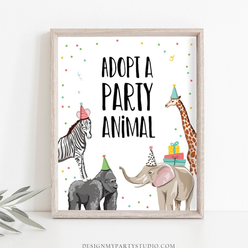 Zoo Party - Etsy