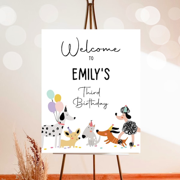 Dog Welcome Sign - Etsy UK