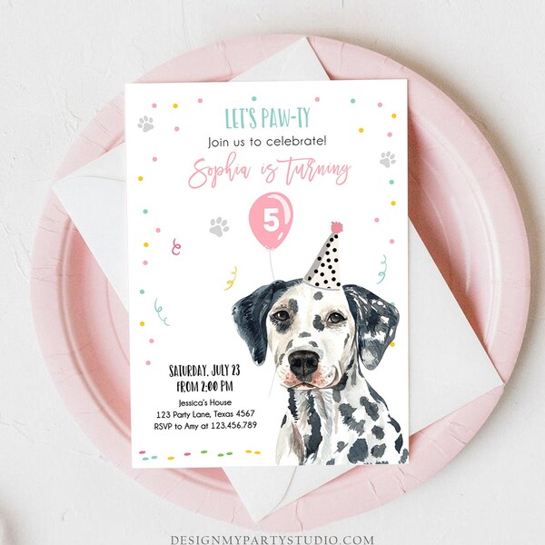 Dalmatian Party - Etsy