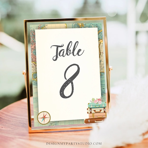 Vintage Table Number - Etsy