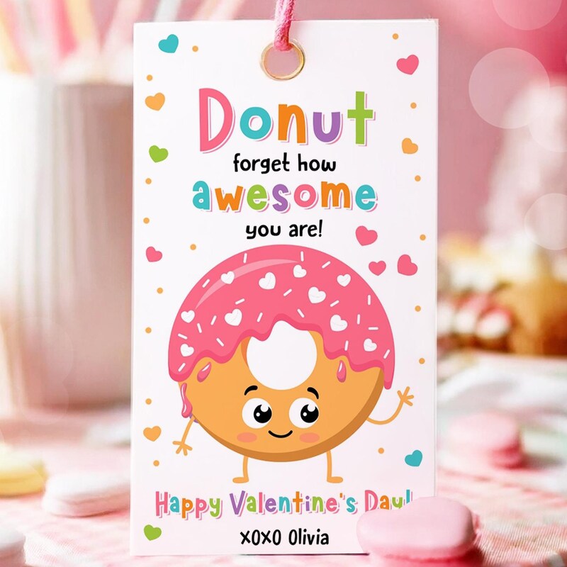 Donut Tag - Etsy