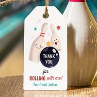 Bowling Party Cupcake Toppers Bowling Birthday Party Decorations Girl ...