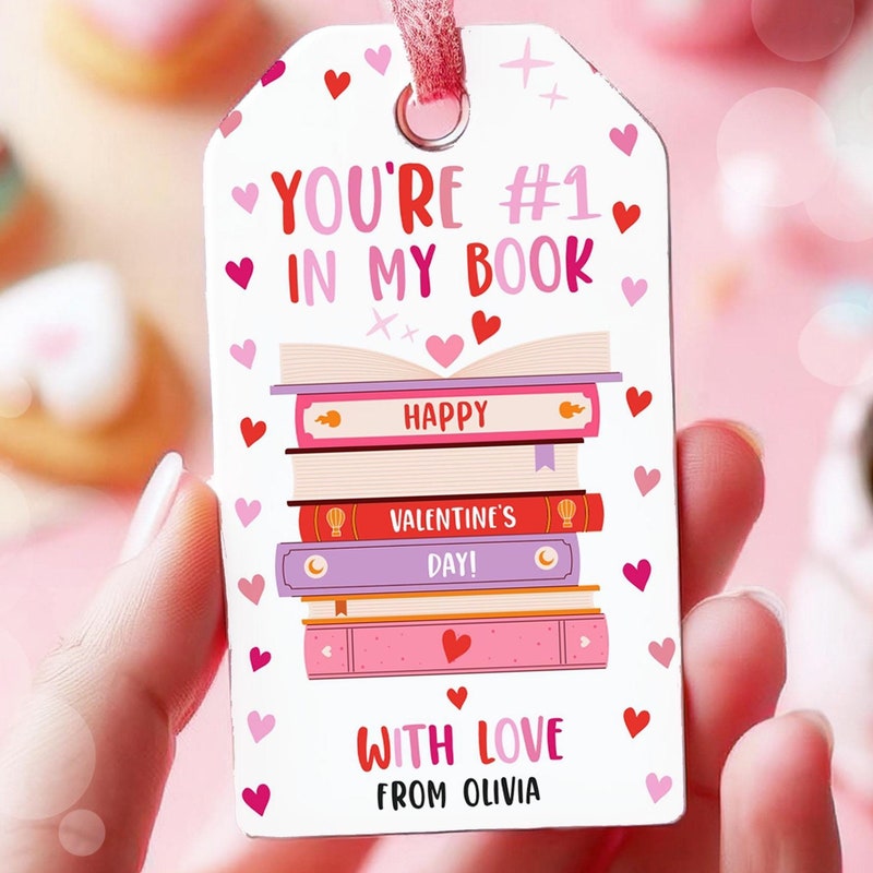 Valentine Bookmark - Etsy