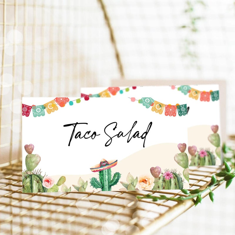 Cactus Party Plates - Etsy