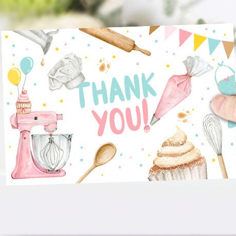 Chef Thank You Card - Etsy