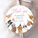 Editable Cats and Dogs Favor Tags Puppy Kitten Birthday Thank You Tag ...