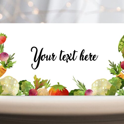 Editable Farmers Market Food Labels Locally Grown Baby Shower - Etsy