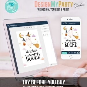 Editable You've Been Booed Halloween Game Printable We've Been Booed ...