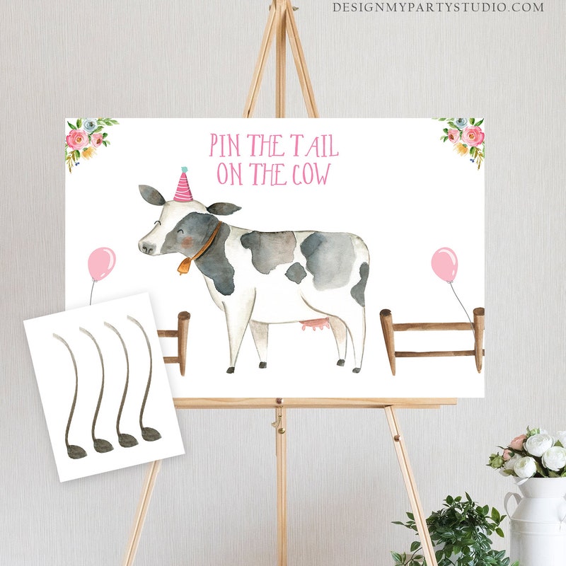 Cow Pin - Etsy