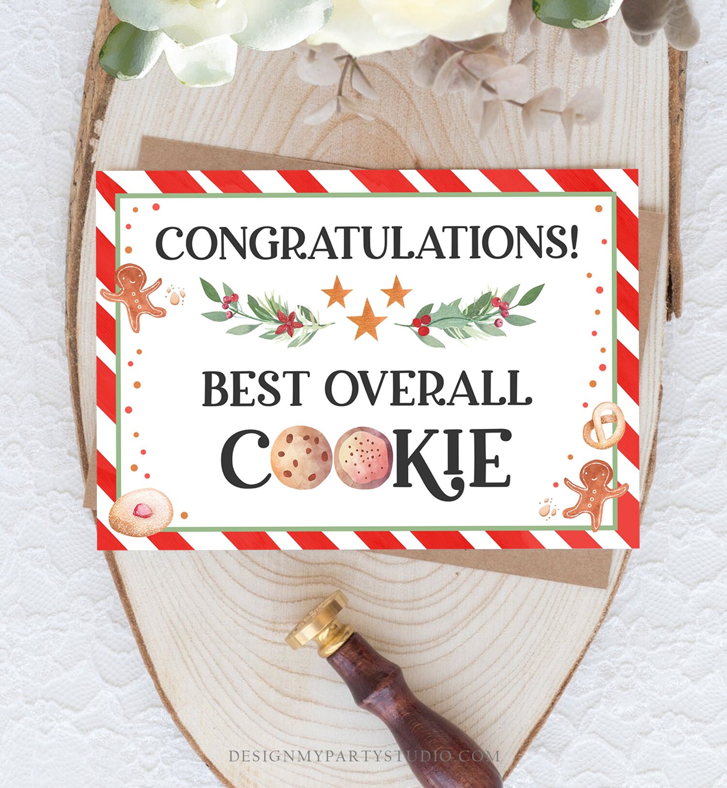 Editable Cookie Award Certificates Voting Awards Cookie Voting - Etsy