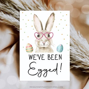 Editable You've Been Egged Easter Game We've Been Egged Neighborhood ...