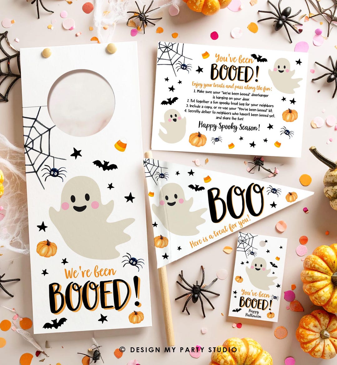 Editable Boo Basket Halloween Kit Printable Halloween Gift Tag You've ...