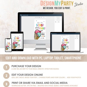 Editable Summer Ice Cream Teacher Appreciation Tag Kids End of School ...