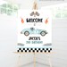 Editable Racing Birthday Welcome Sign Race Car Birthday Sign - Etsy