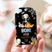 Editable Halloween Gift Tag Skeleton Gift Tags Trick or Treat Halloween ...