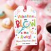 Editable Valentine You Blow Me Away Favor Tag Thank You Blowing Bubbles ...