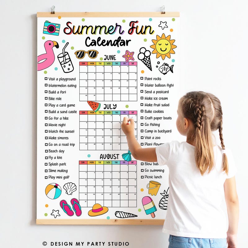 Summer of Fun Poster - Etsy