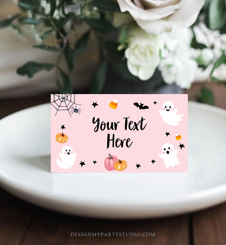 Editable Halloween Food Labels Peek a Boo Halloween Baby - Etsy