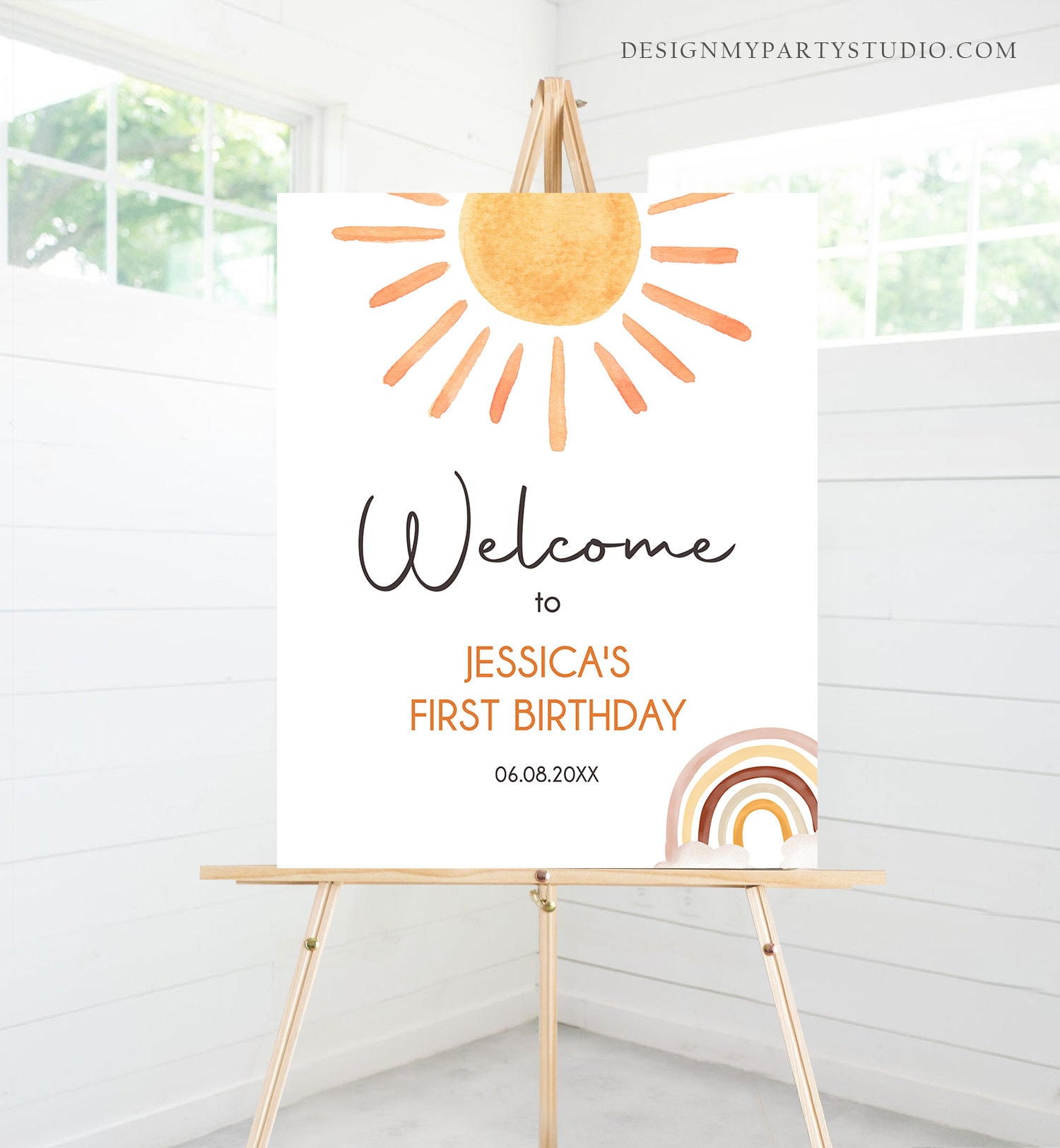 Editable Sunshine Welcome Sign First Trip Around the Sun - Etsy Canada