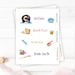 Visual Schedule Kids Daily Routine Chart 80 Cards Chores - Etsy