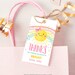 Editable Sunshine and Rainbows Favor Tags Little Sunshine Birthday ...