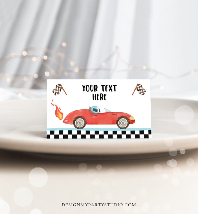Editable Food Labels Race Car Birthday Racing Food Labels - Etsy Australia