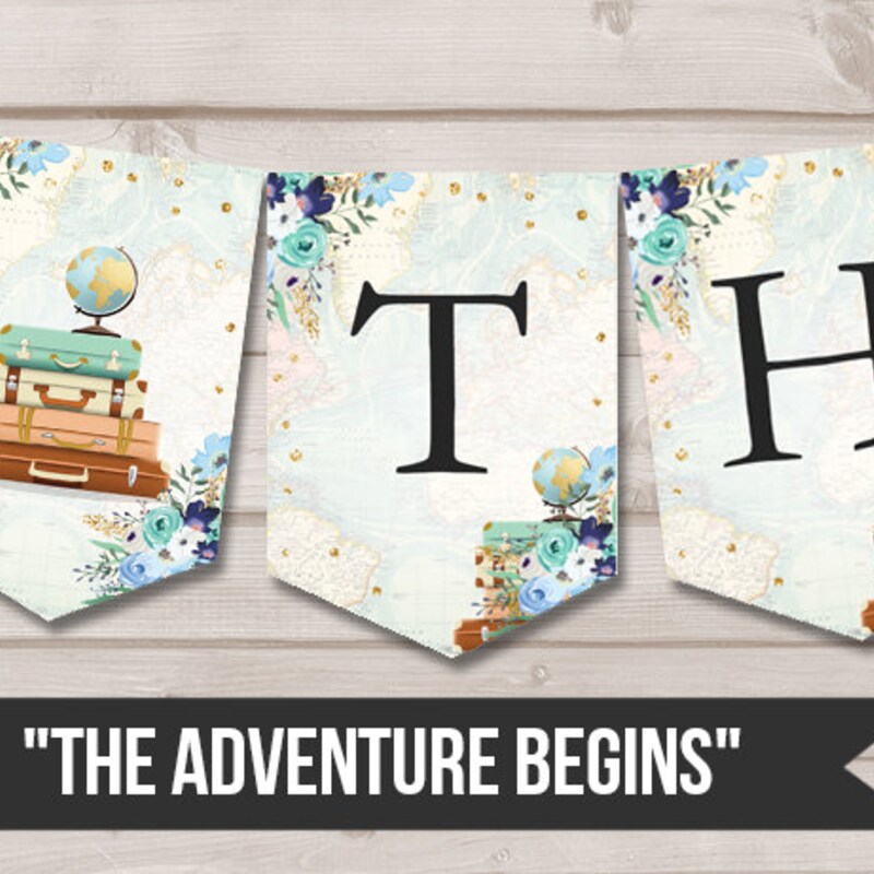 The Adventure Begins - Etsy